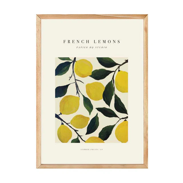 French Lemons Print – My Sanctuary NZ & AU