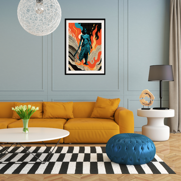 Nafanua Art Print - Darcy Solia – My Sanctuary NZ & AU