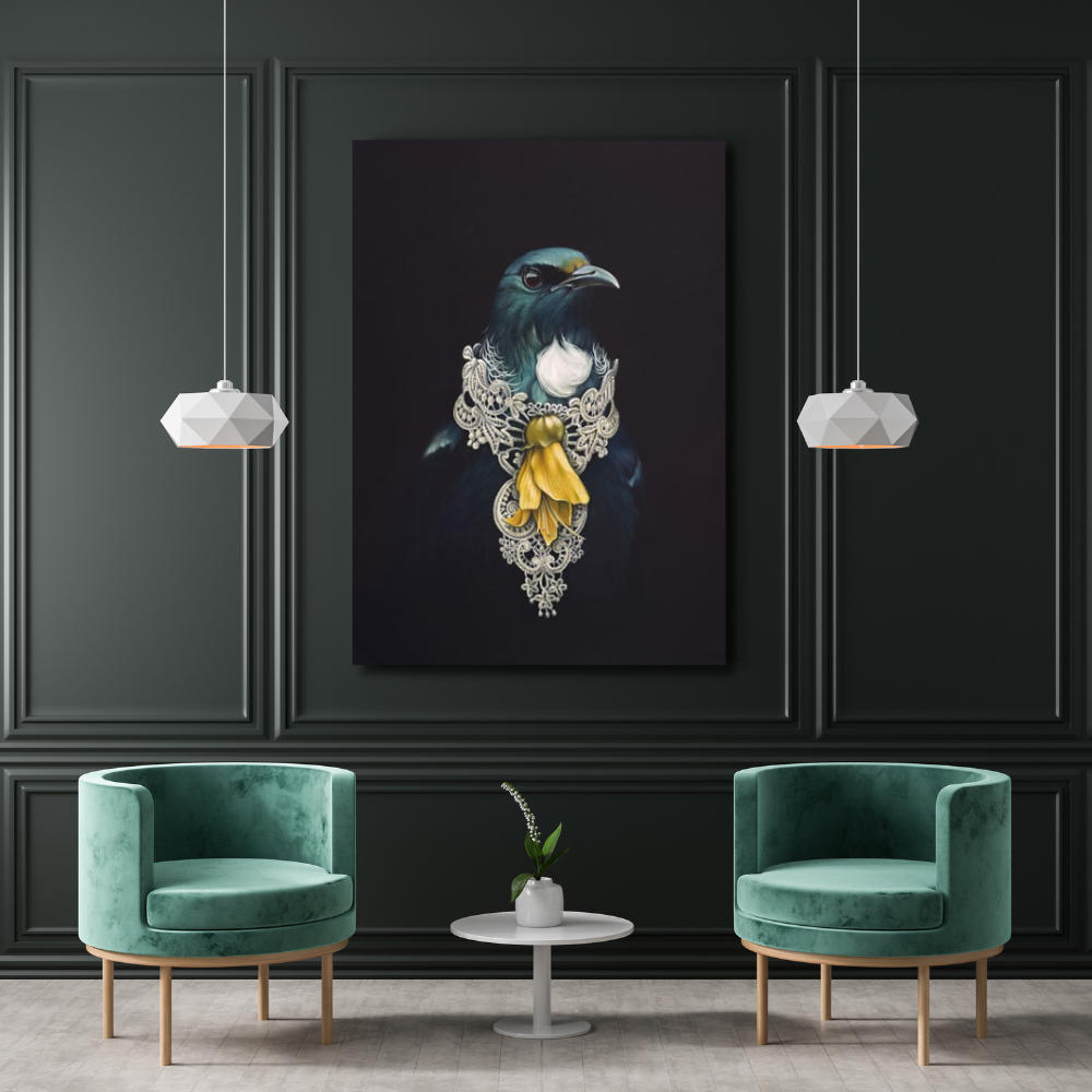 She of the Kowhai Tree Art Print | My Sanctuary – My Sanctuary NZ & AU