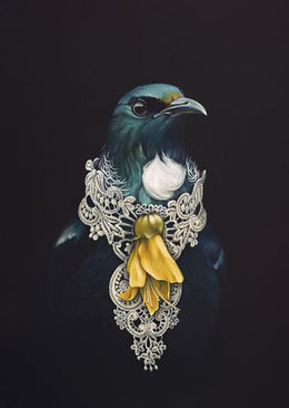She of the Kowhai Tree Art Print | My Sanctuary – My Sanctuary NZ & AU